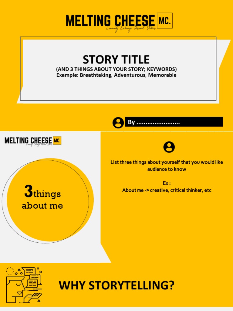 Storyteller Guidelines - Volunteer (June) | PDF | Storytelling