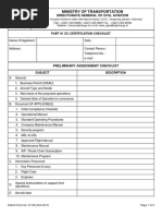 DGCA Form 91-11 Part 91 - 141 Inspection Checklist - Airworthiness ...