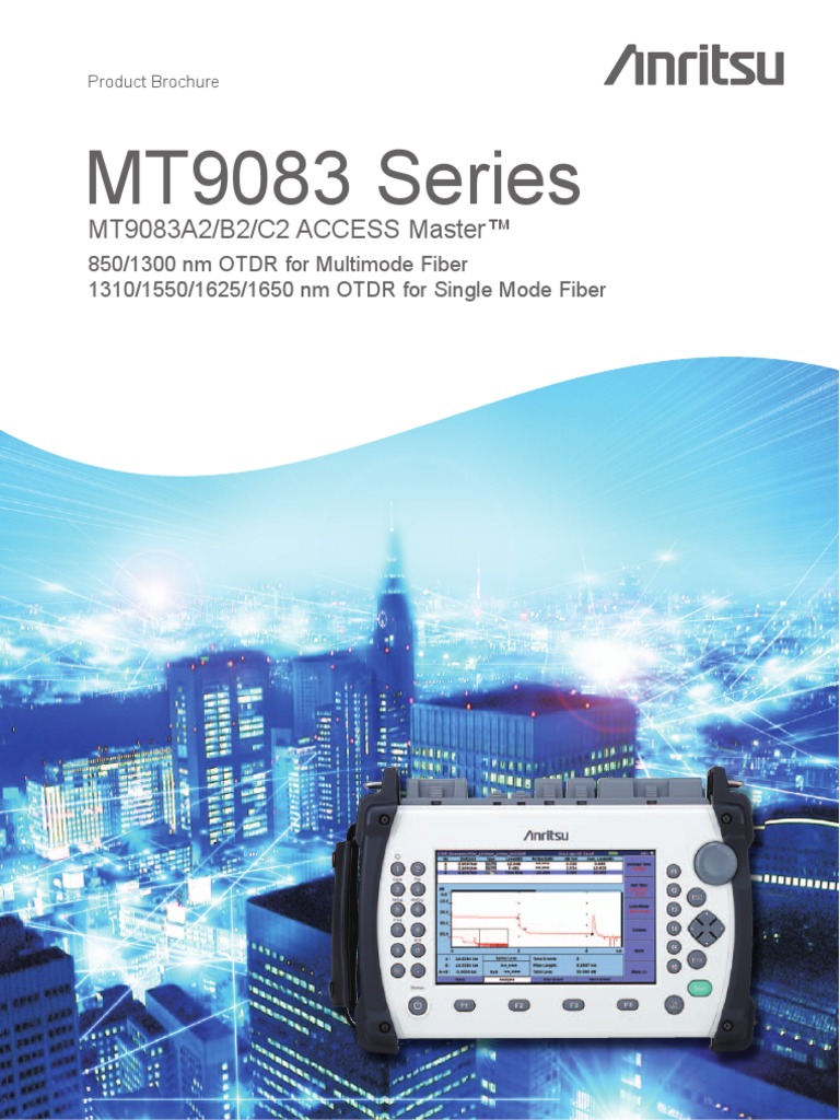 MT9083 Series: MT9083A2/B2/C2 ACCESS Master™ | PDF | Optical Fiber ...