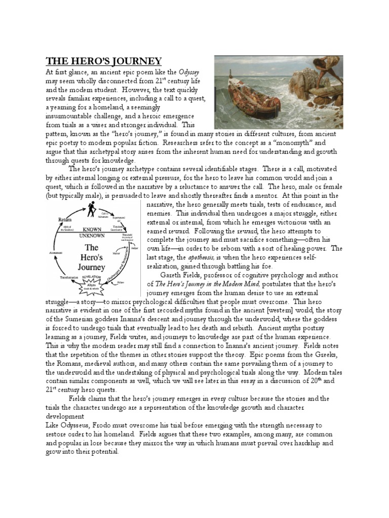 Reading Assignment - The Hero's Journey | Download Free PDF | Narrative ...