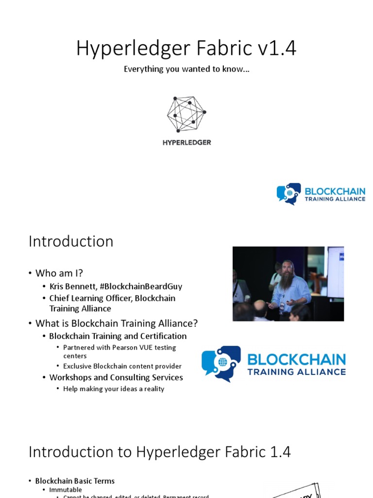 Hyperledger Fabric - Everything You Wanted To Know | PDF | Business ...