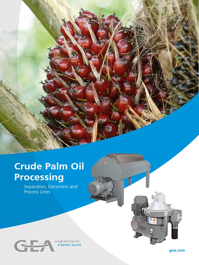 Process Lines For Crude Palm Oil Production - tcm11 55437 PDF | PDF ...