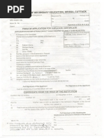 Unmarried Certificate Application Form PDF Download | PDF