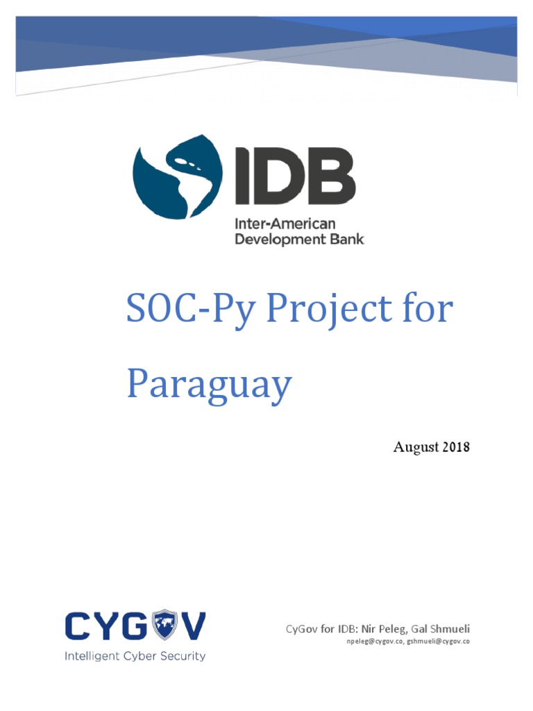 SOC-Py Cybersecurity Project Plan | PDF | Computer Security | Security