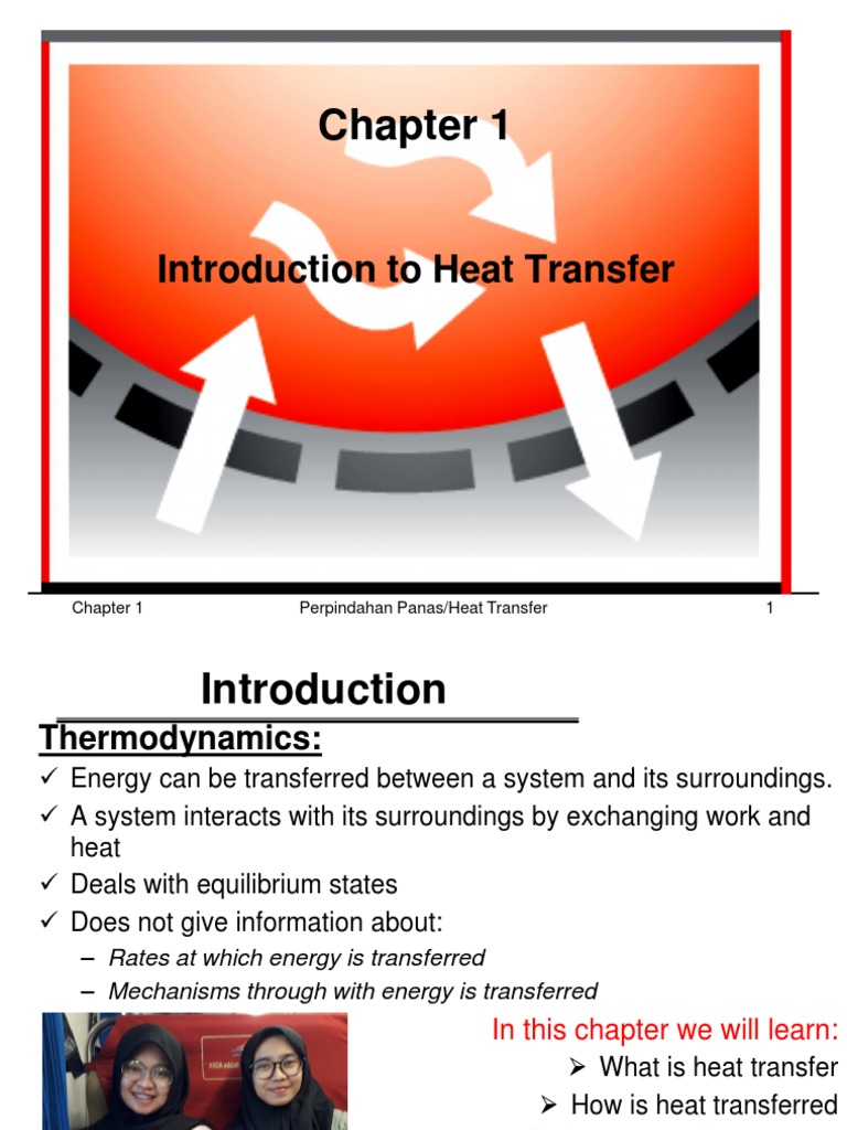 Introduction To Heat Transfer | PDF | Heat Transfer | Thermal Conduction