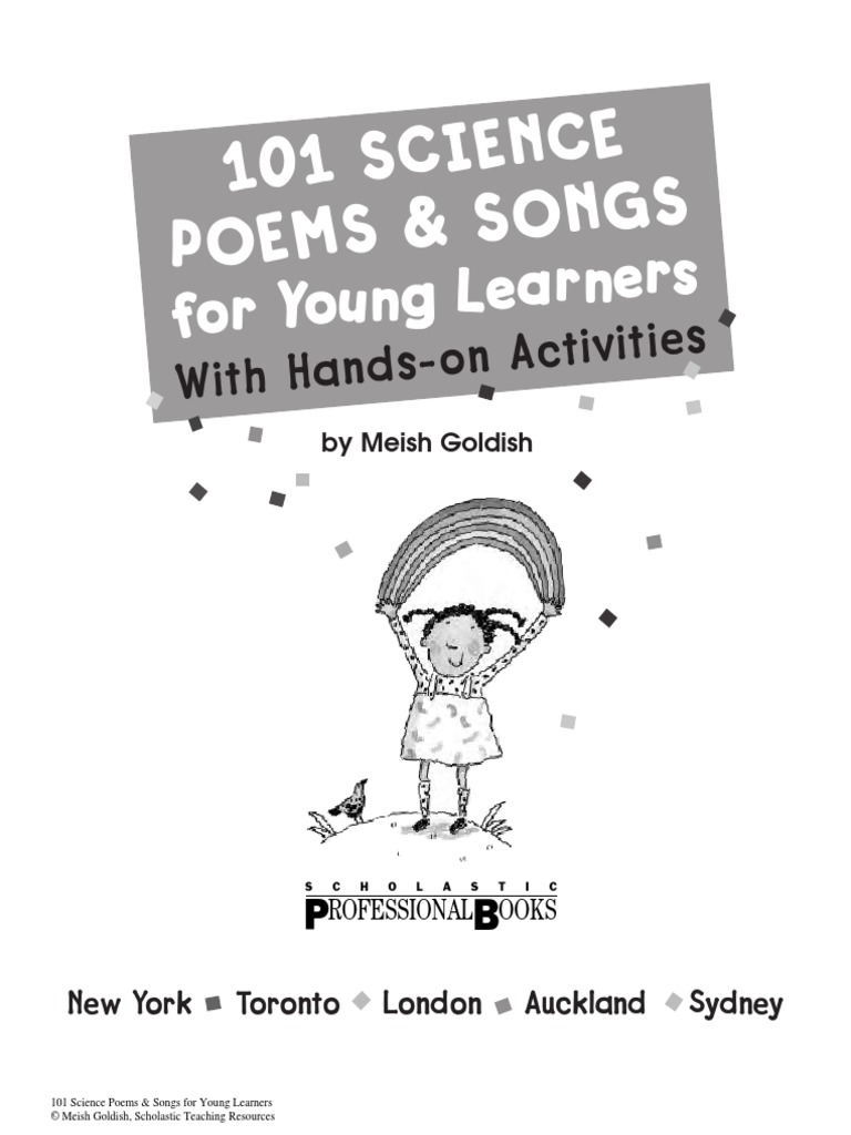 101 Science Poems & Songs: For Young Learners | PDF