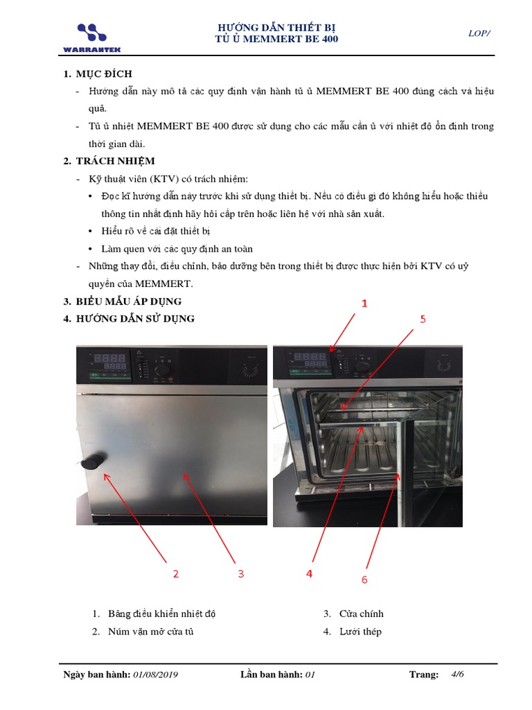 T Memmert BE400 | PDF