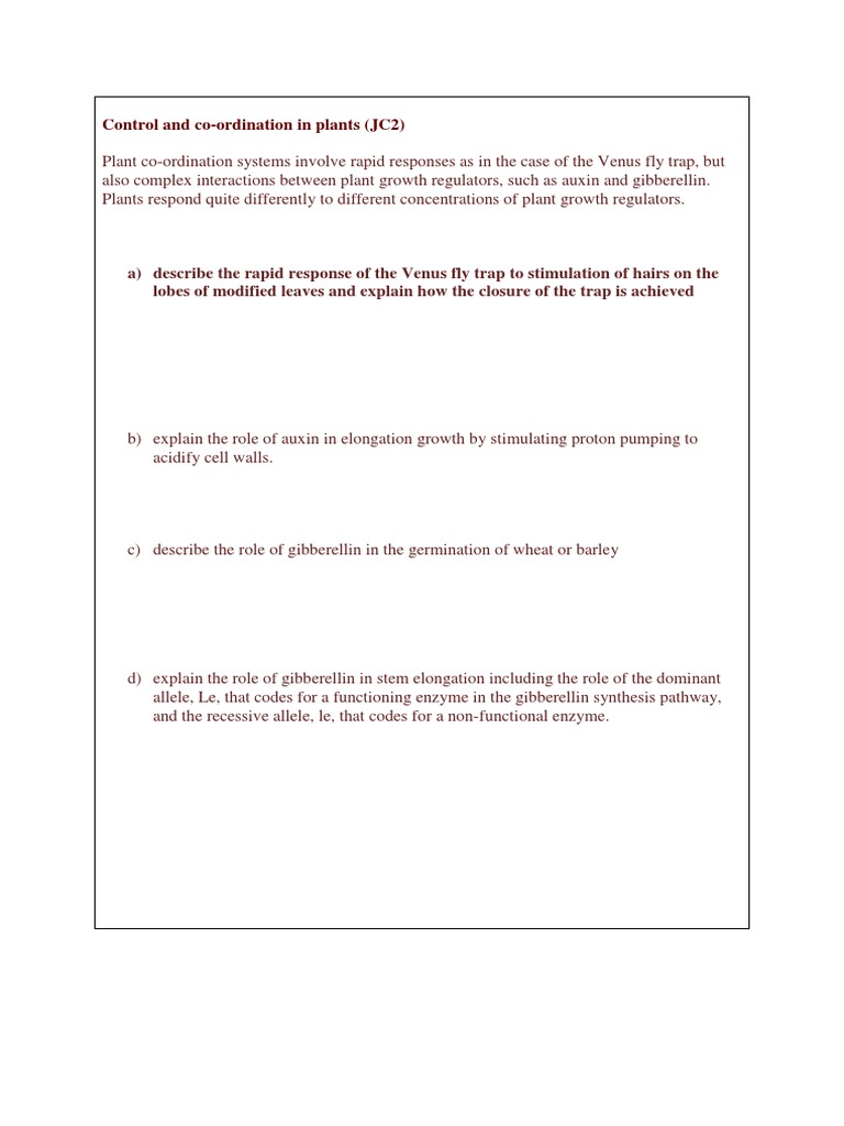 Control of Plant Coordinate | PDF