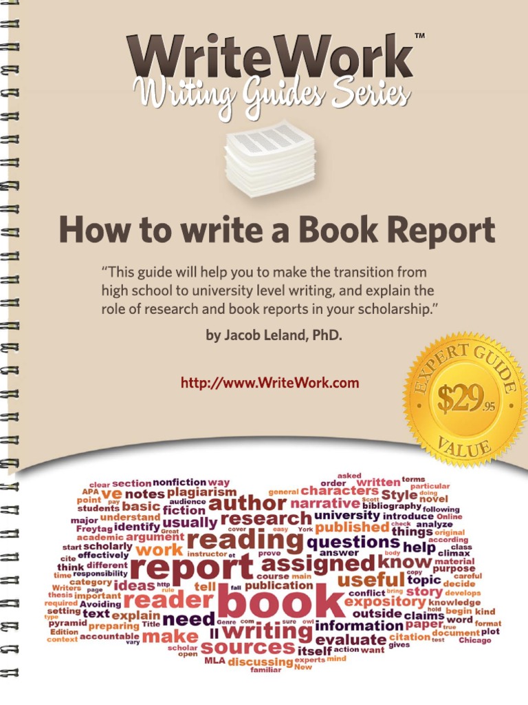 WriteWork How To Write A Book Report | PDF | Citation | Writing