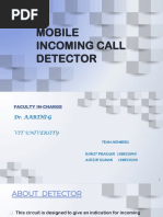 Touchless Door Bell | PDF | Operational Amplifier | Transmitter