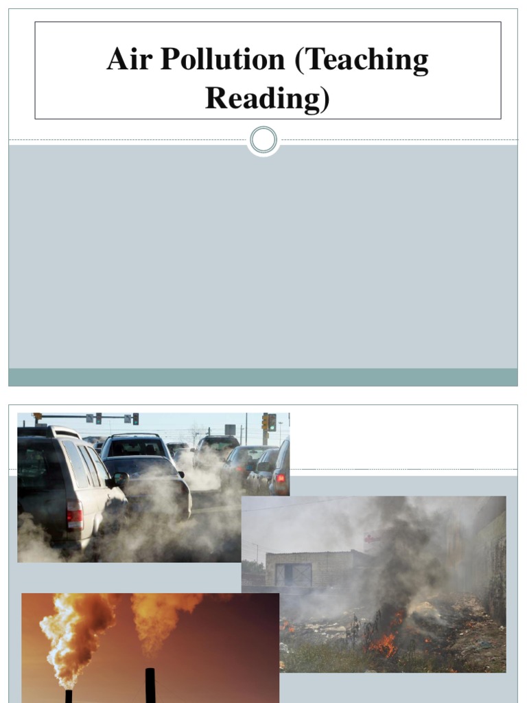 Air Pollution (Teaching Reading) | PDF | Smog | Air Pollution