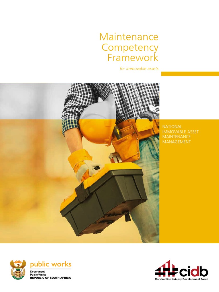 National Immovable Asset Maintenance Framework | PDF | Competence ...