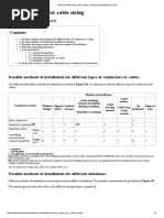 Installation Reference Method Codes BS7671 | PDF | Cable | Building ...