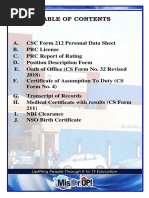 Deped Teacher 1 Applicant Checklist | PDF