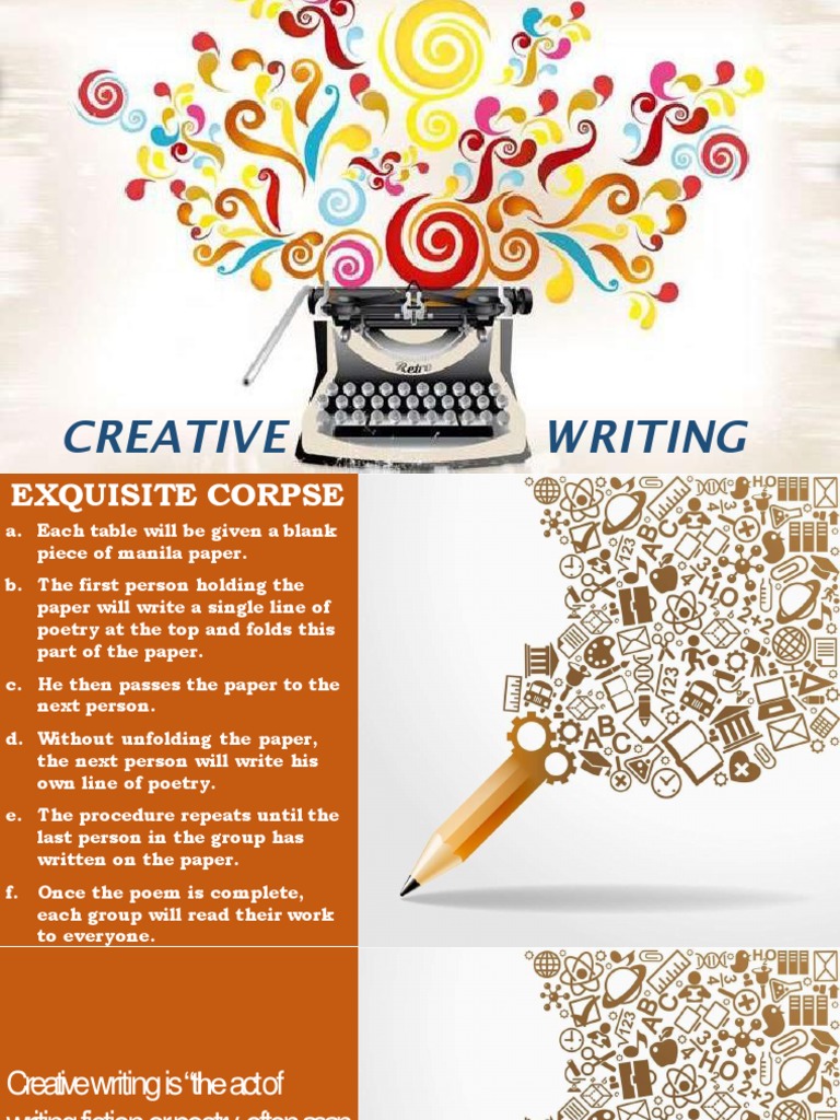 Creative Writing: Exquisite Corpse Activity | PDF | Poetry | Writing