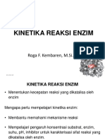Kinetika Enzim: Rumus dan Grafik | PDF