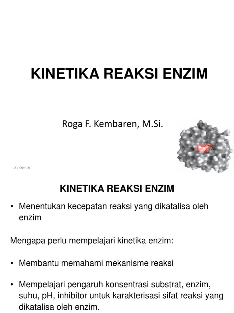Kinetika Enzim | PDF