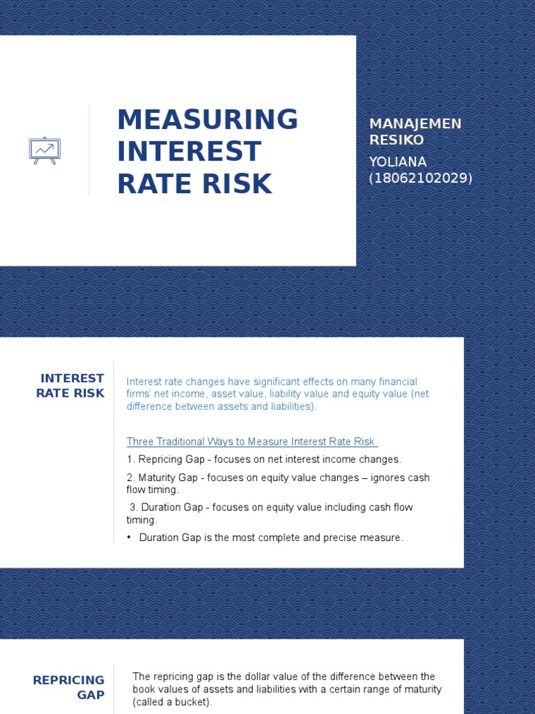 Interest Rate Risk Measurement Techniques | PDF | Bond Duration | Bonds ...