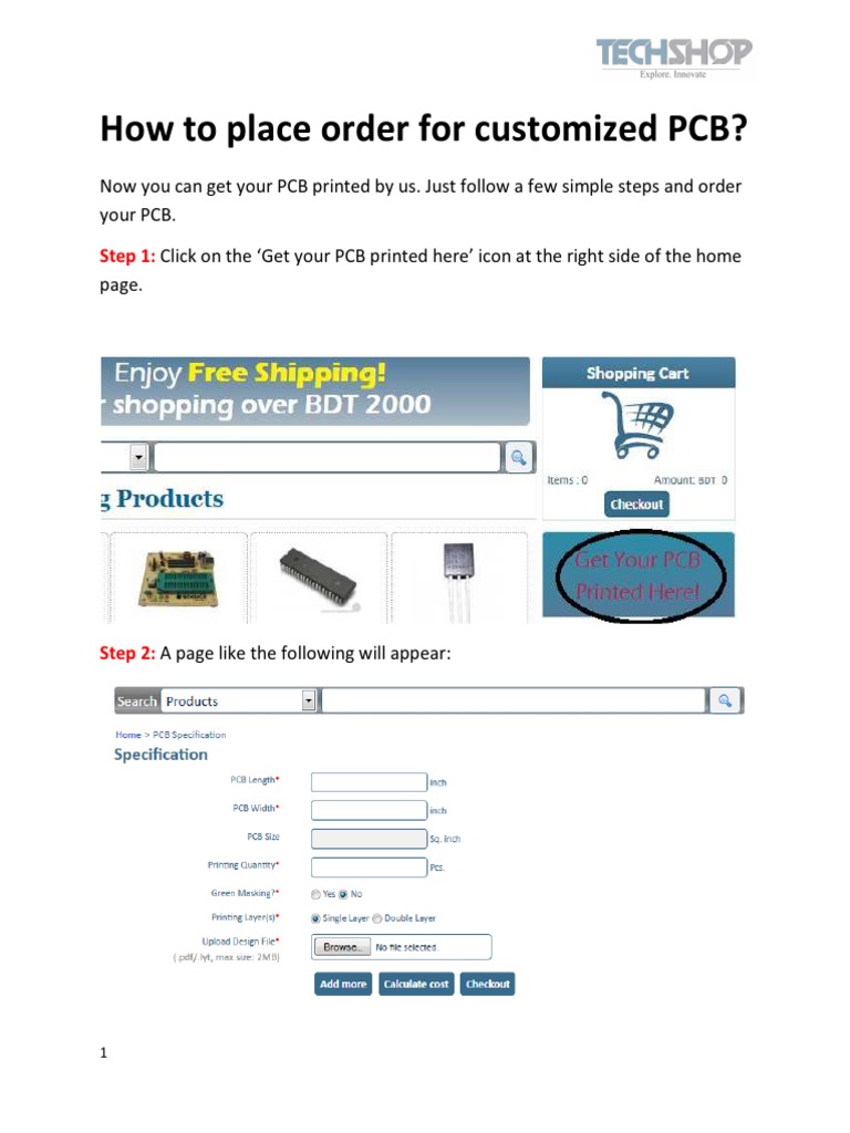 A Step-by-Step Guide to Ordering a Custom Printed Circuit Board Online ...