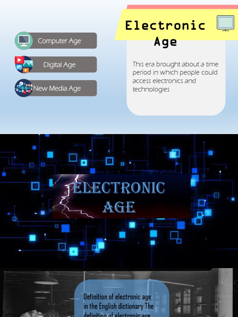 Electronic Age | Download Free PDF | Floppy Disk | Electronics