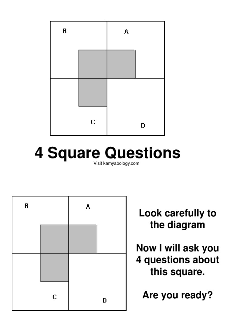 4 Square Questions | PDF