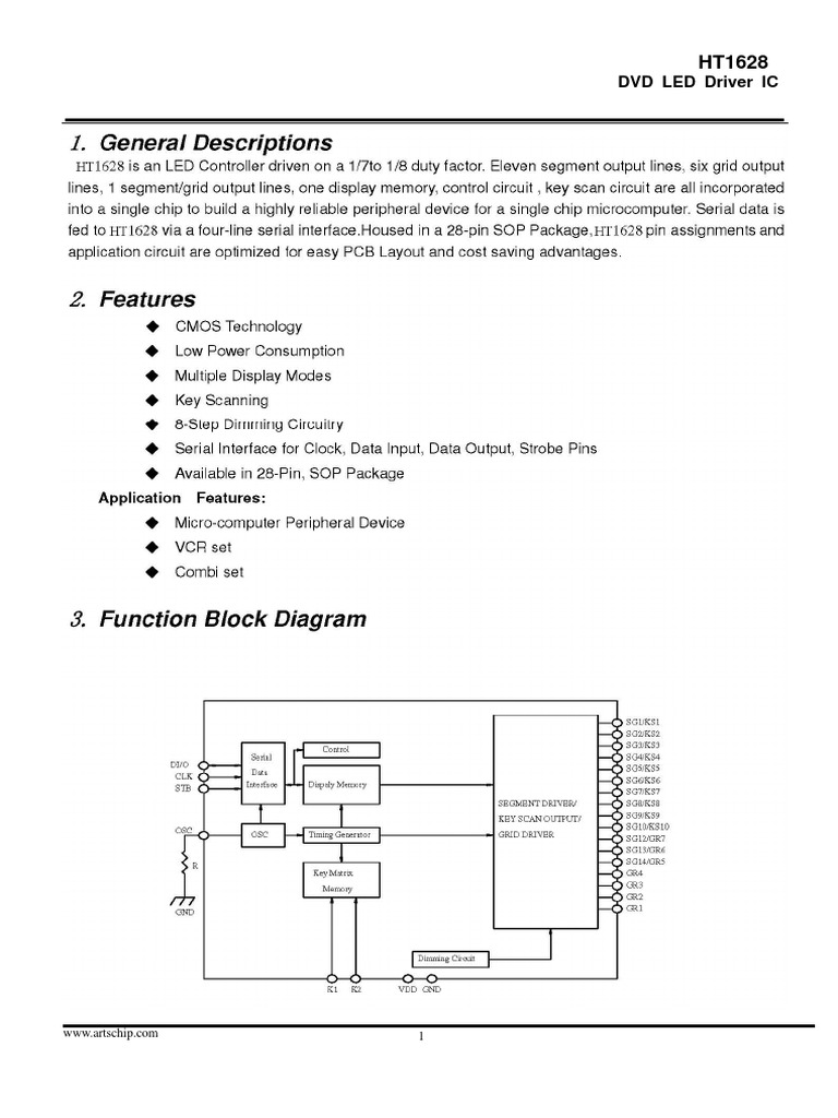 Ic Data Sheet | PDF