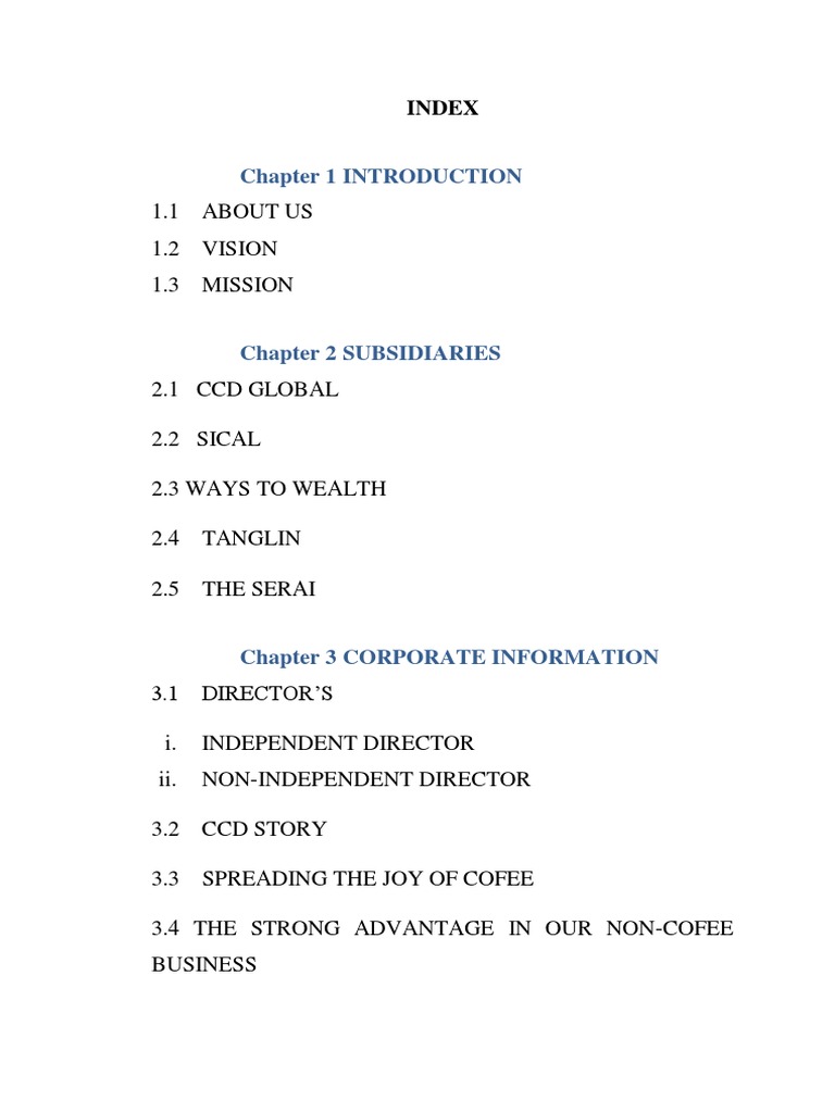 CCD Book | Download Free PDF | Coffeehouse | Audit Committee