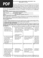 SBM Tool and Sample MOVs | PDF | Learning | Curriculum