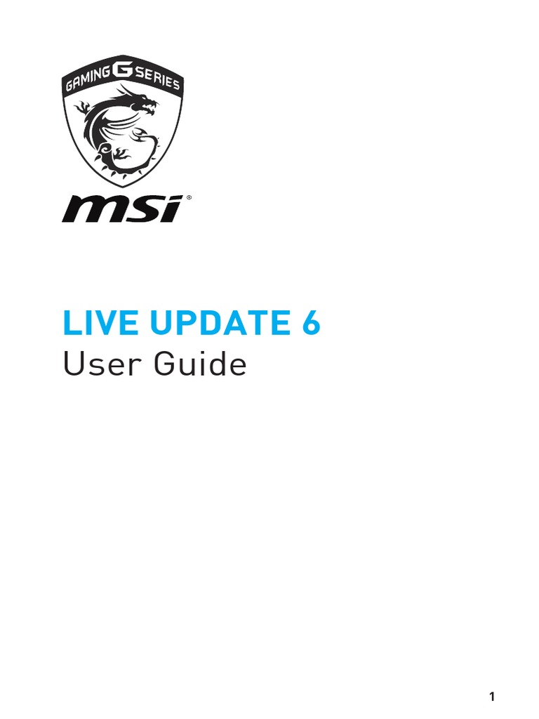 Live Update 6: User Guide | PDF | Installation (Computer Programs) | Faq
