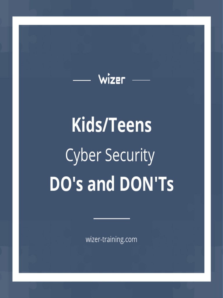 Cyber Security Tips for Kids and Teens: A Guide to Safeguarding Your ...