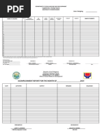 Eccd Checklist Card Template | PDF | Child Development | Behavioural ...