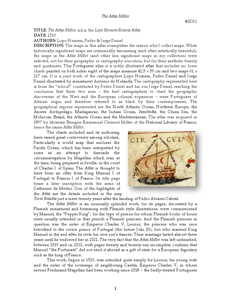 The Miller Atlas | PDF | Cartography | Geography