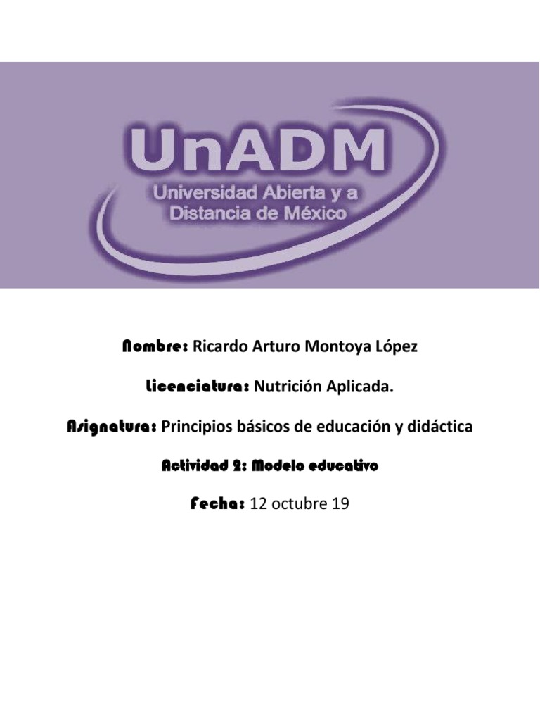 Neda1 U1 A2 Raml | PDF | Obesidad | Evaluación
