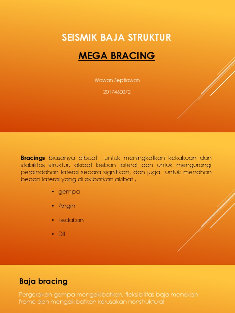 Mega Bracing untuk Struktur Baja | PDF
