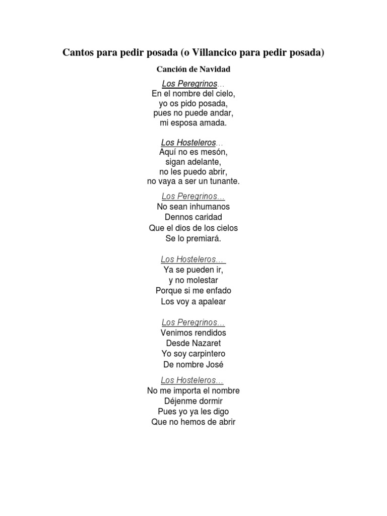 Cantos para Posadas | PDF