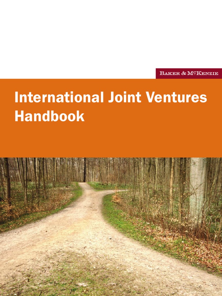 International Joint Ventures Handbook 2008 | PDF | Joint Venture ...