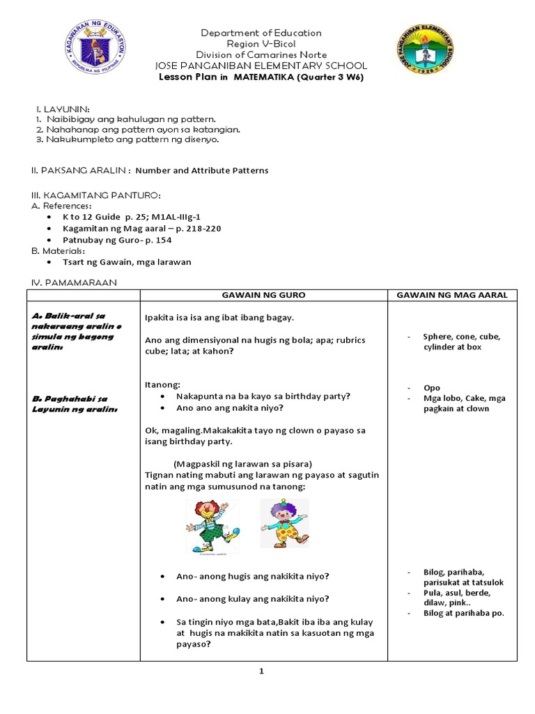 Cot-Mathematics Q3 | PDF