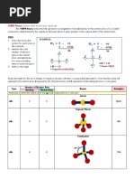 4.1 VSEPR Chart - Empty | PDF