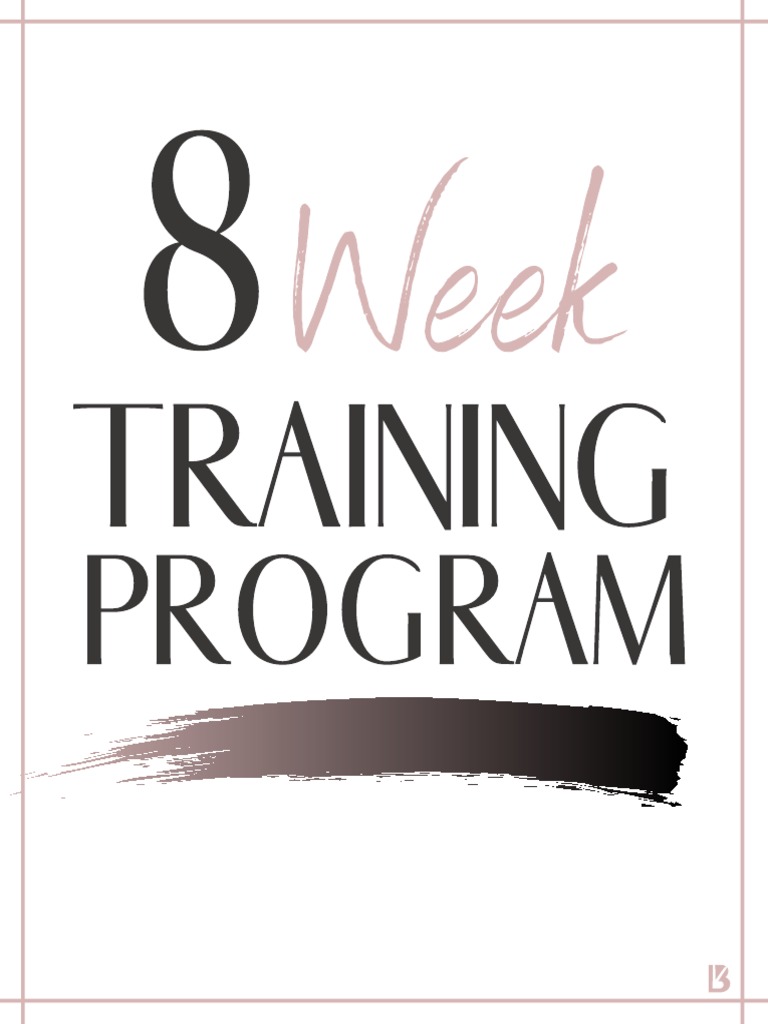 8 Week Training Program Meal Plan and Workout Guide | PDF | Fruit | Drink
