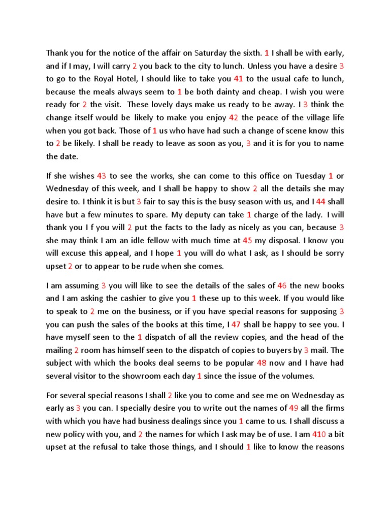 Dictations Passages-1 | PDF