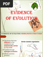 Evidence of Evolution Answer Key | PDF | Anatomy | Organisms