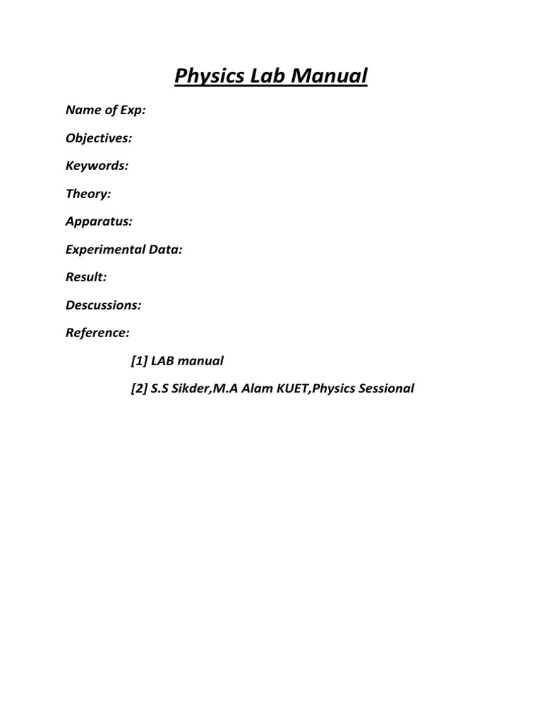 Physics Lab Demo | PDF