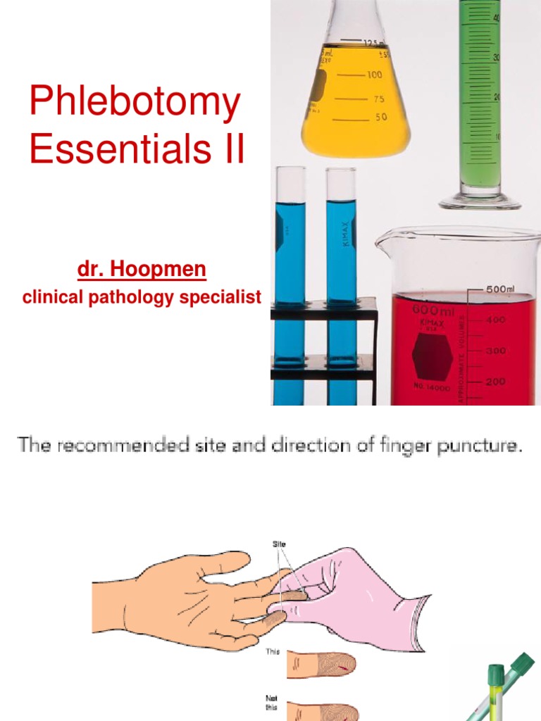 Phlebotomy Equipment & Procedures Guide | PDF | Clinical Medicine ...