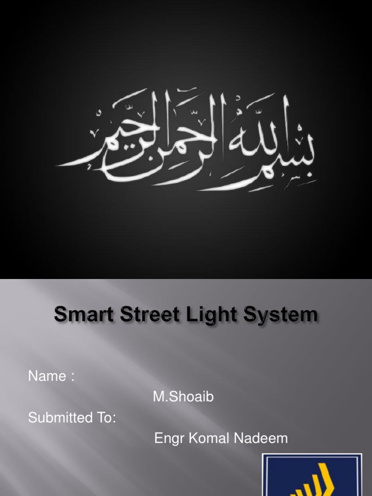 Energy Efficient Vehicle Activated Street Lighting System | PDF | Light ...