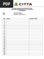Toolbox Talk Attendance Sheet | PDF