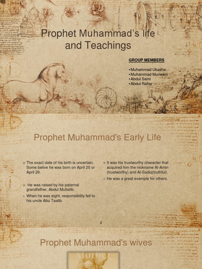 Muhammad's Life and Key Achievements | PDF | Medina | Muhammad