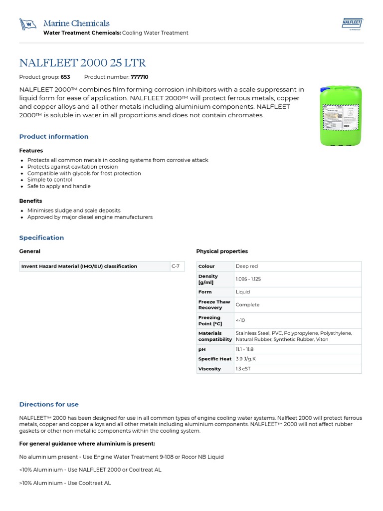 Nalfleet 2000 | PDF | Corrosion | Metals