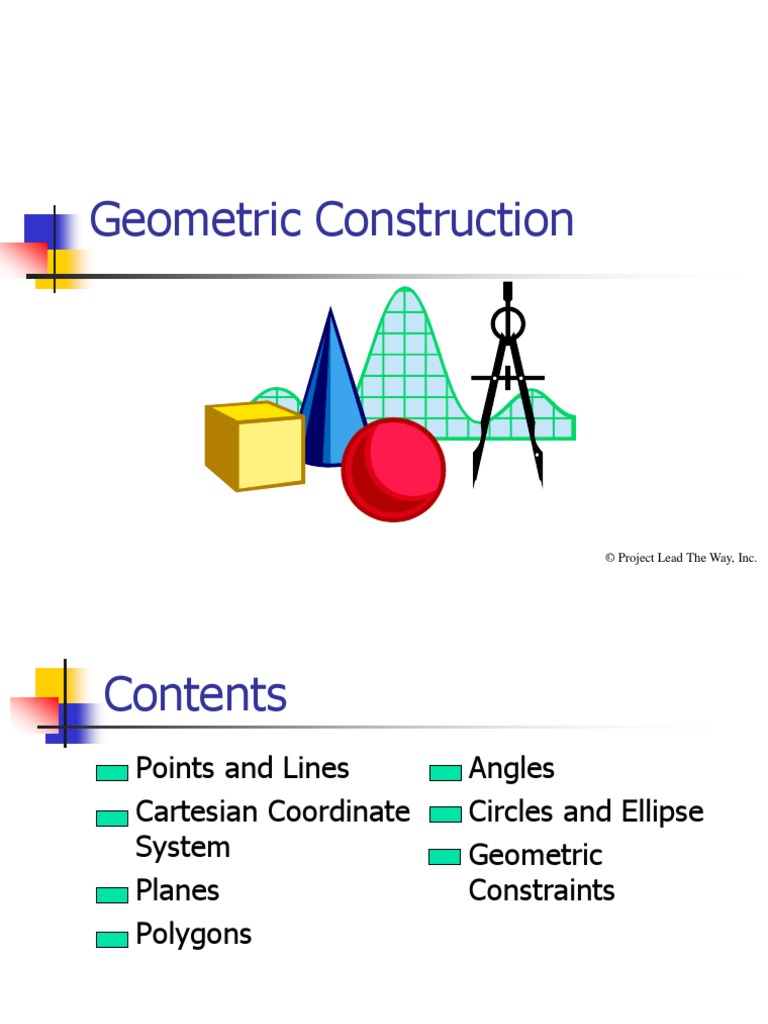 Geometric Construction: © Project Lead The Way, Inc | PDF | Triangle ...