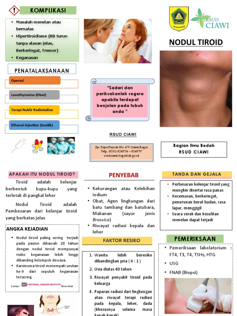 Leaflet Nodul Tiroid Elsa | PDF