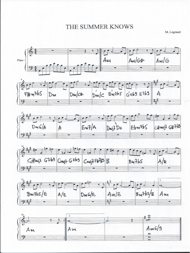 The Summer Knows PDF | PDF